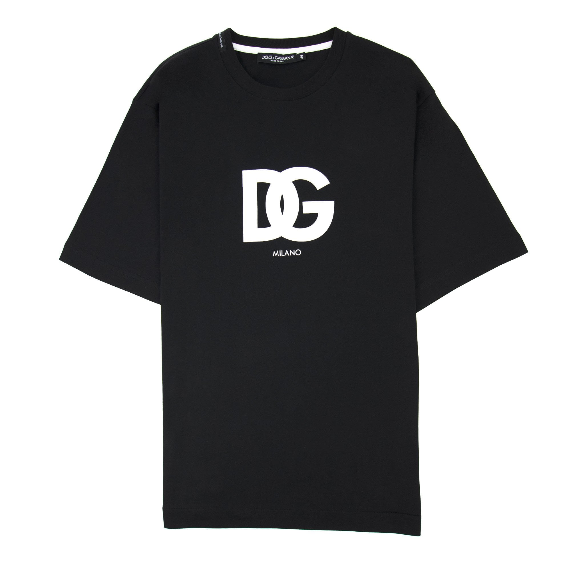Dolce And Gabbana Logo DOLCE & GABBANA Oversized Black And White DG